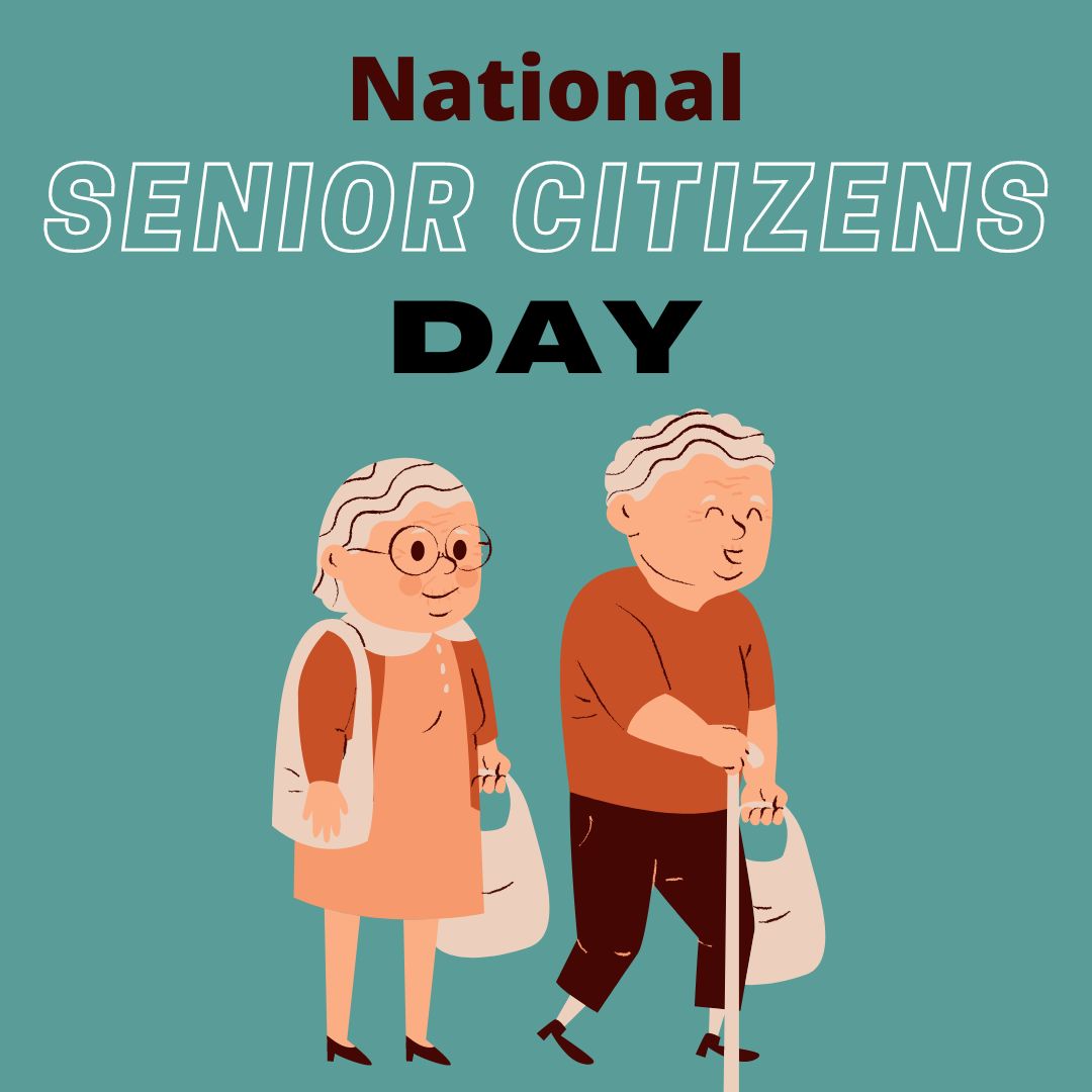 National Senior Citizen Day Logo