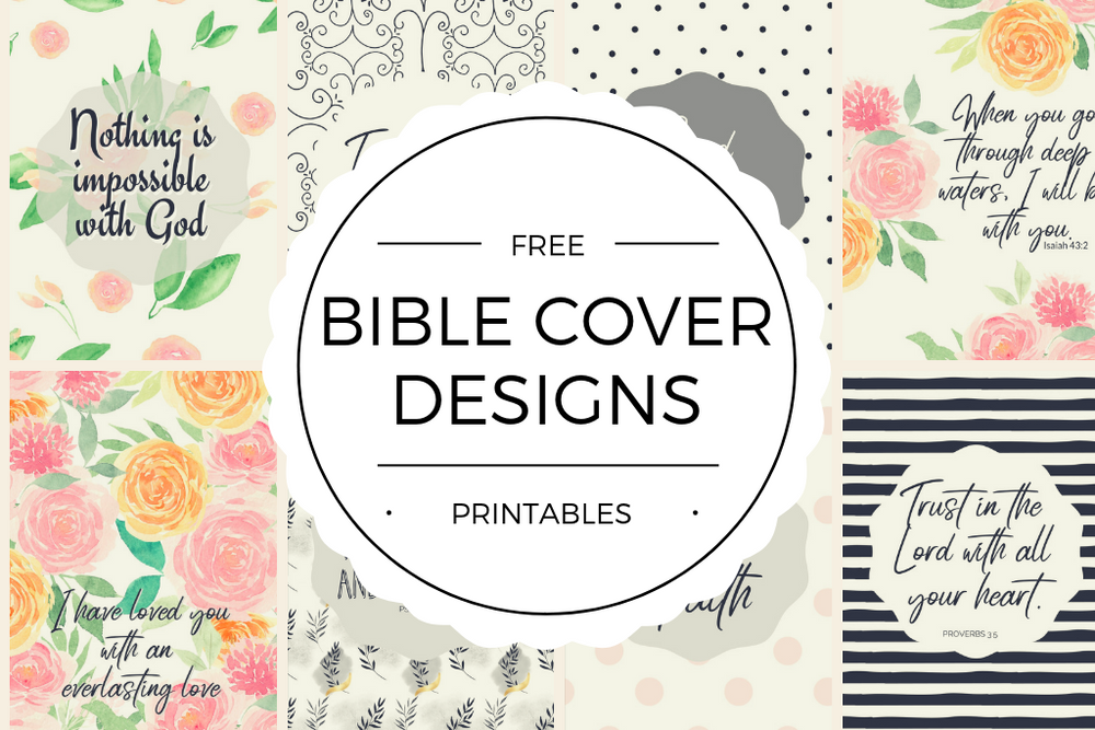 Free Bible Cover Designs Printables - Quotes Jewelry