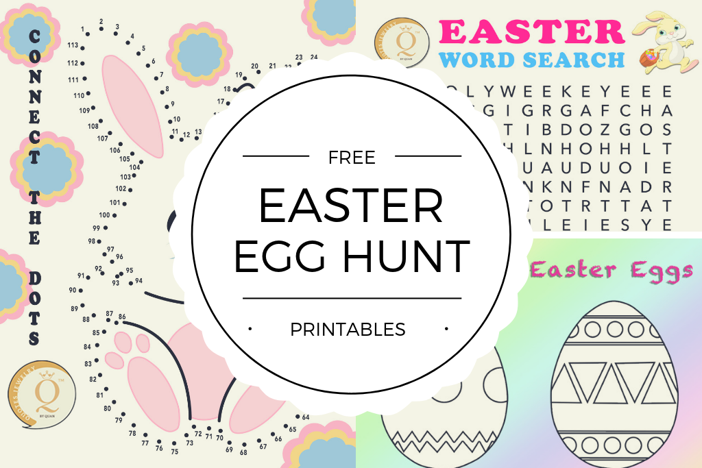 Free Easter Egg Hunt Printables - Quotes Jewelry