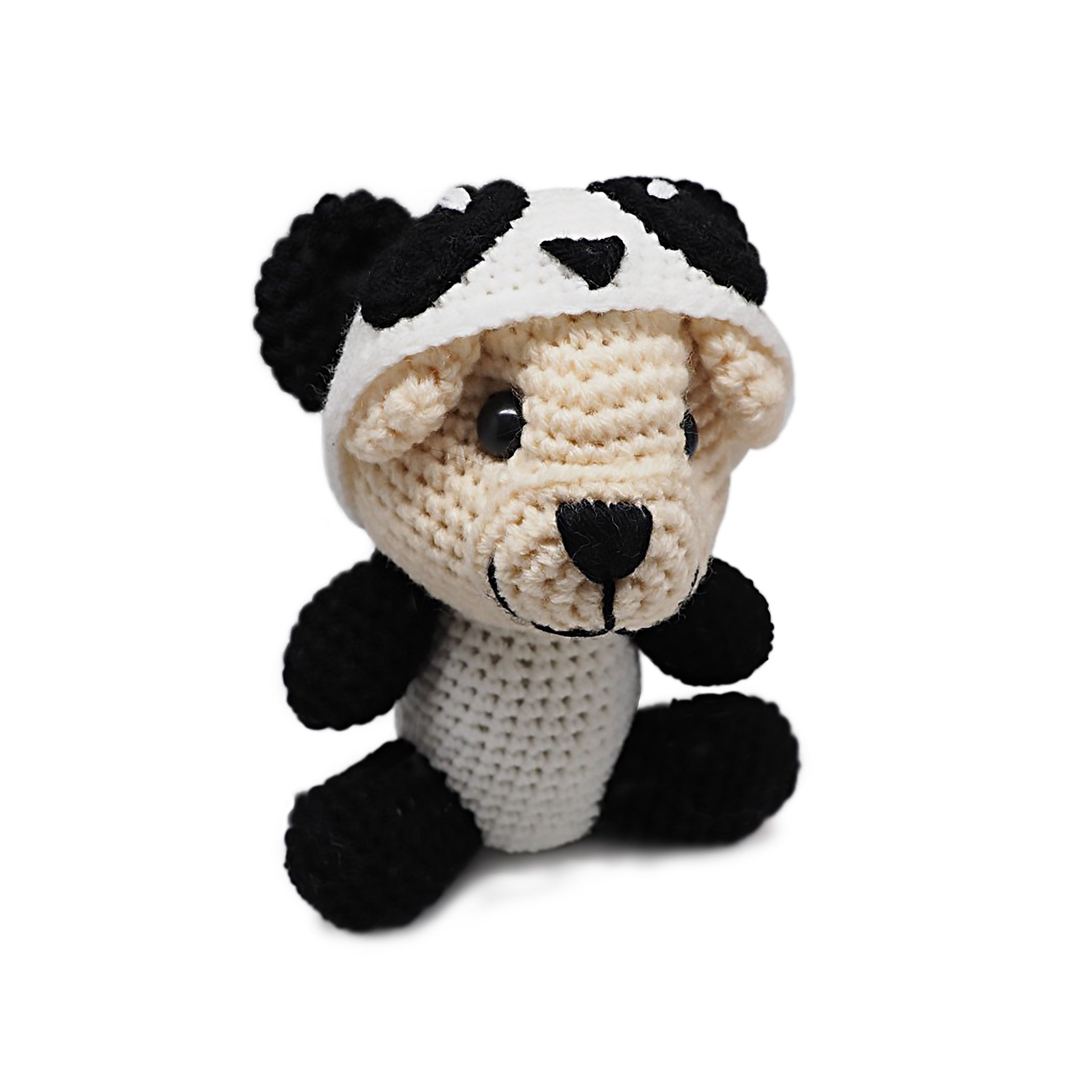 Osha Panda Crochet Teddy Bear | Handmade Stuffed Animal Gift for Women ...