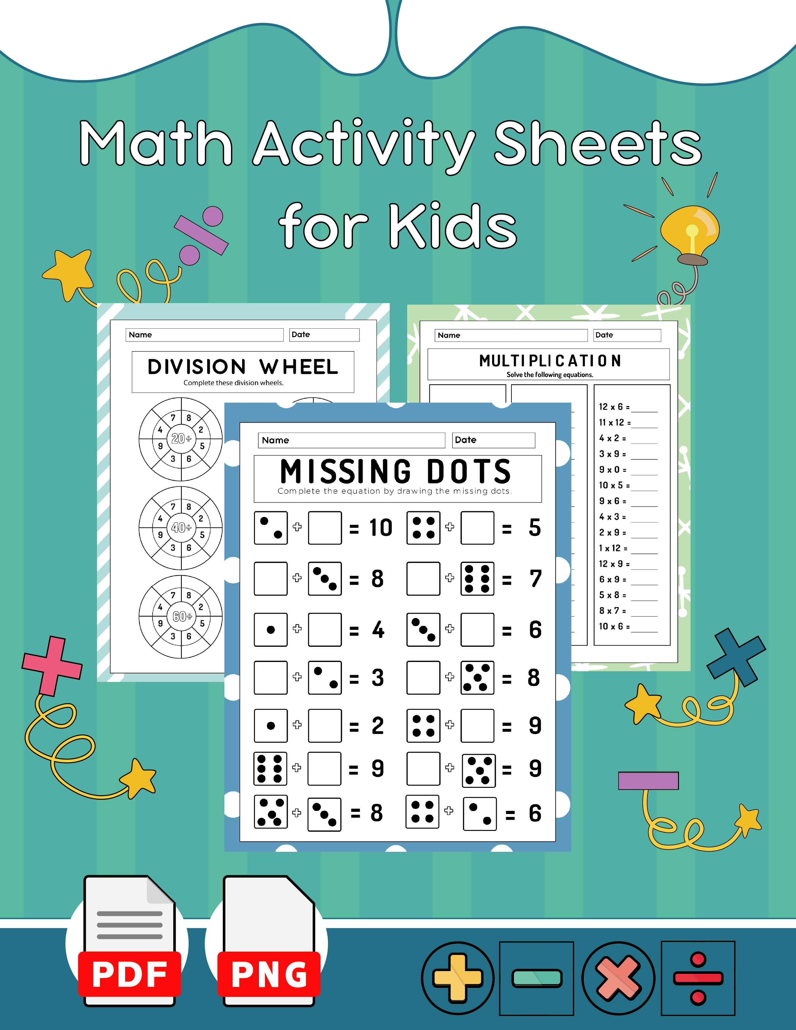 Free Back-To-School Printables Math Activity Sheets - Quan Jewelry ...